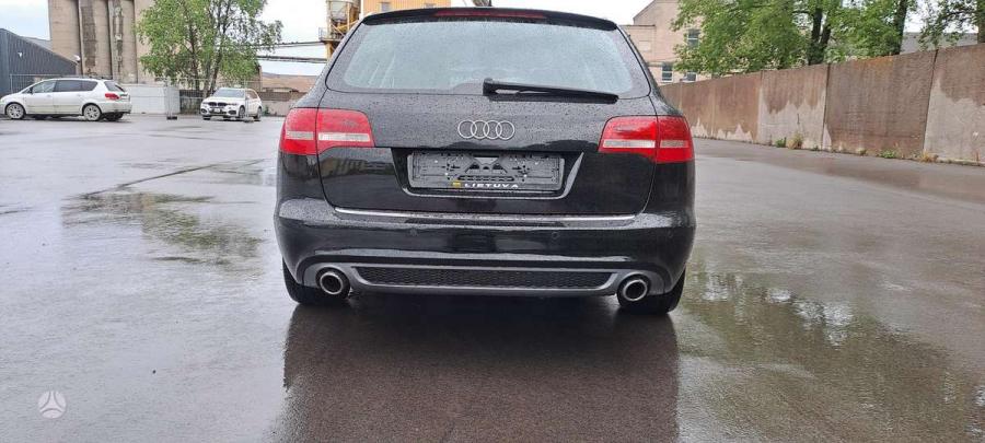Black Audi A6 2010 in Klaipeda, with an engine capacity of 1.97 L and mileage of 340 thousand km for 4600 €, photo 7 on AUTOMOTO.COM.LV