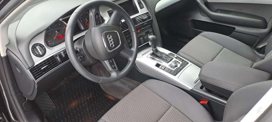 Black Audi A6 2010 in Klaipeda, with an engine capacity of 1.97 L and mileage of 340 thousand km for 4600 €, photo 12 on AUTOMOTO.COM.LV