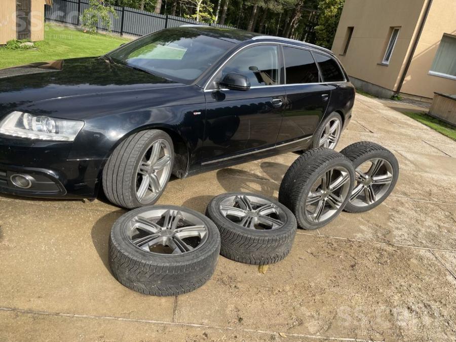 Black Audi A6 2010 in Kuldiga, with an engine capacity of 2.70 L and mileage of 360 thousand km for 3600 €, photo 1 on AUTOMOTO.COM.LV