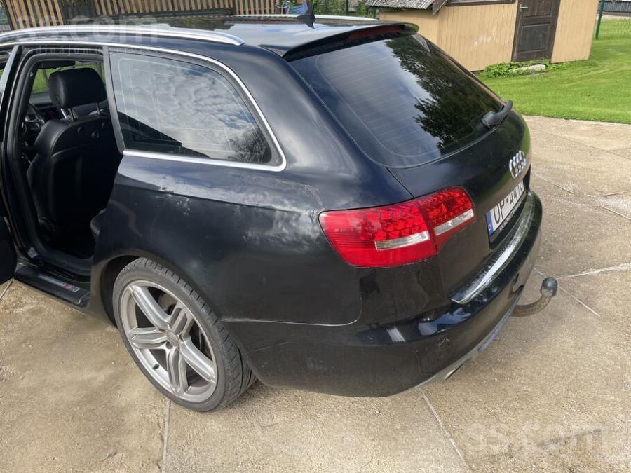 Black Audi A6 2010 in Kuldiga, with an engine capacity of 2.70 L and mileage of 360 thousand km for 3600 €, photo 5 on AUTOMOTO.COM.LV