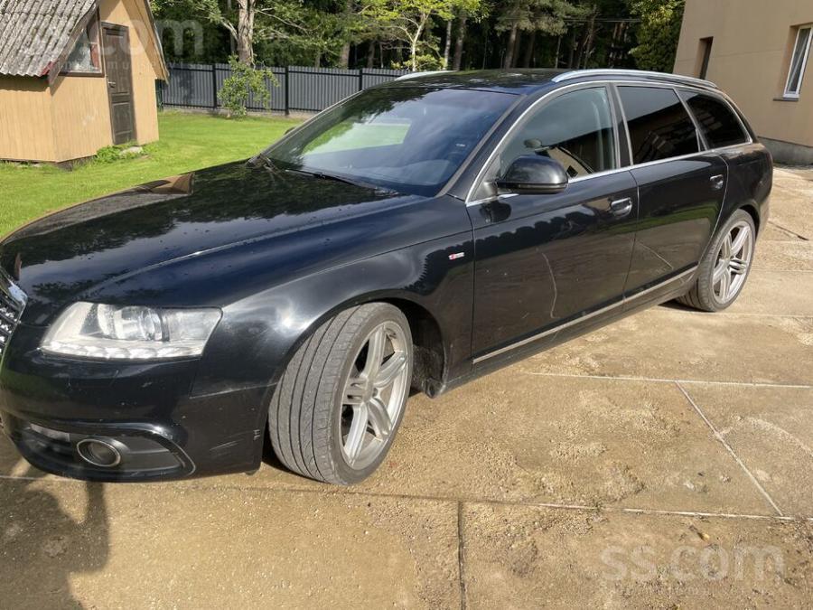 Black Audi A6 2010 in Kuldiga, with an engine capacity of 2.70 L and mileage of 360 thousand km for 3600 €, photo 8 on AUTOMOTO.COM.LV