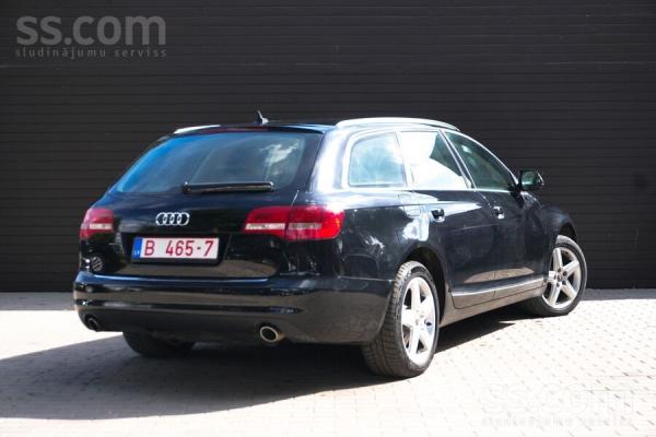 Audi A6 2010 in Riga on AUTOMOTO.COM.LV Black Audi A6 2010 in Riga, with an engine capacity of 2.70 L and mileage of 278 thousand km for 6990 €, photo 4 on AUTOMOTO.COM.LV