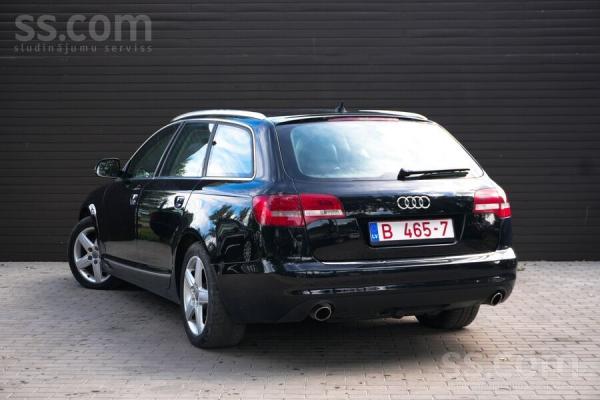 Audi A6 2010 in Riga on AUTOMOTO.COM.LV Black Audi A6 2010 in Riga, with an engine capacity of 2.70 L and mileage of 278 thousand km for 6990 €, photo 5 on AUTOMOTO.COM.LV