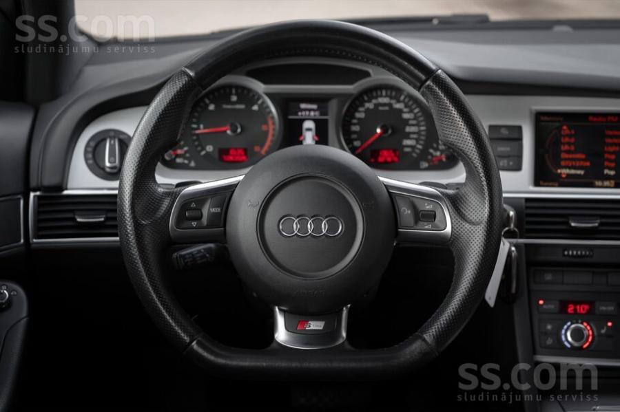 Melns Audi A6 2010 Talsi, ar dzinēja tilpumu 2.70 L un nobraukumu 328 tūkst. km par 7490 €, foto 20 vietnē AUTOMOTO.COM.LV