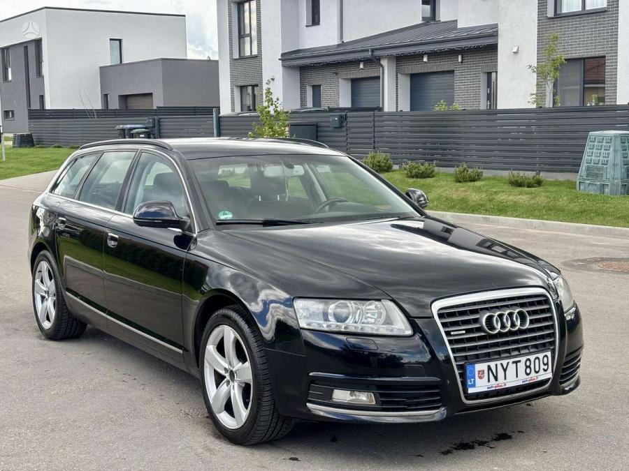 Black Audi A6 2010 in Vilnius, with an engine capacity of 2.70 L and mileage of 320 thousand km for 4500 €, photo 1 on AUTOMOTO.COM.LV