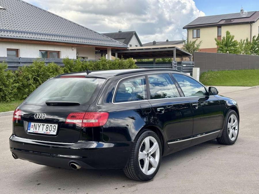 Black Audi A6 2010 in Vilnius, with an engine capacity of 2.70 L and mileage of 320 thousand km for 4500 €, photo 4 on AUTOMOTO.COM.LV