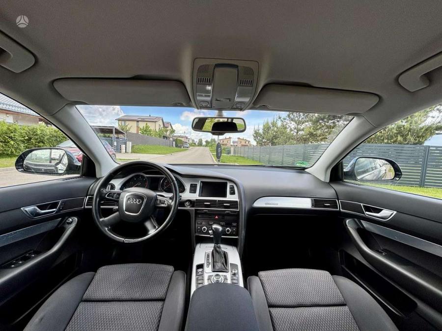 Black Audi A6 2010 in Vilnius, with an engine capacity of 2.70 L and mileage of 320 thousand km for 4500 €, photo 9 on AUTOMOTO.COM.LV
