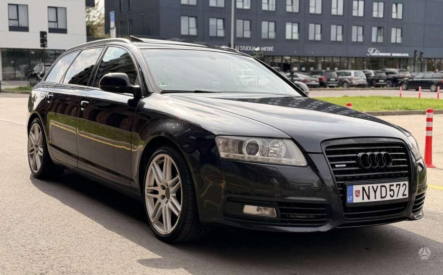 Black Audi A6 2010 in Vilnius, with an engine capacity of 2.70 L and mileage of 410 thousand km for 2900 €, photo 3 on AUTOMOTO.COM.LV