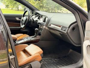 Black Audi A6 2010 in Vilnius, with an engine capacity of 2.70 L and mileage of 410 thousand km for 2900 €, photo 9 on AUTOMOTO.COM.LV