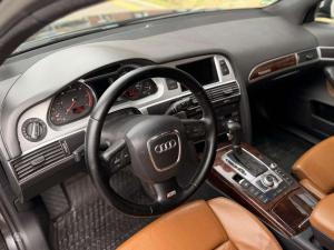 Black Audi A6 2010 in Vilnius, with an engine capacity of 2.70 L and mileage of 410 thousand km for 2900 €, photo 11 on AUTOMOTO.COM.LV