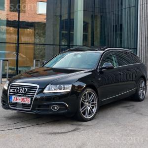 Melns Audi A6 2010 Jelgava, ar dzinēja tilpumu 2.80 L un nobraukumu 186 tūkst. km par 6300 €, foto  vietnē AUTOMOTO.COM.LV