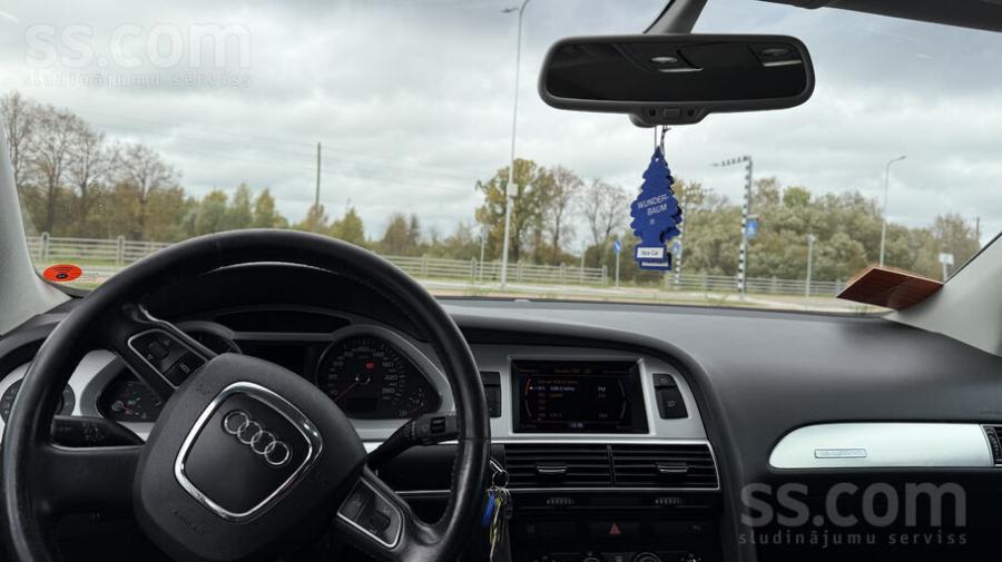 Melns Audi A6 2010 Jelgava, ar dzinēja tilpumu 3.00 L un nobraukumu 381 tūkst. km par 4950 €, foto 5 vietnē AUTOMOTO.COM.LV