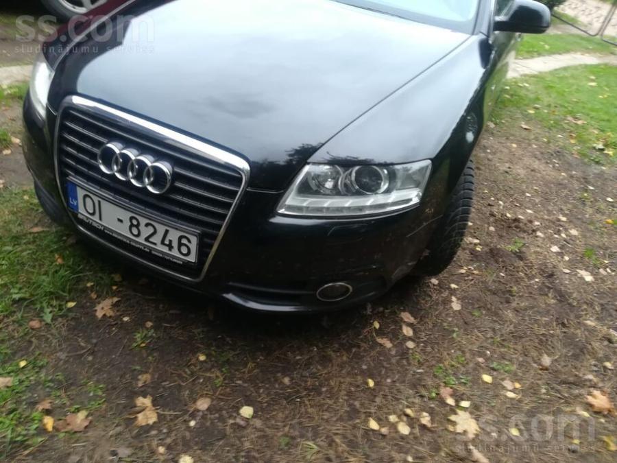 Melns Audi A6 2010 Dobele, ar dzinēja tilpumu 2.00 L un nobraukumu 272 tūkst. km par 4950 €, foto 1 vietnē AUTOMOTO.COM.LV