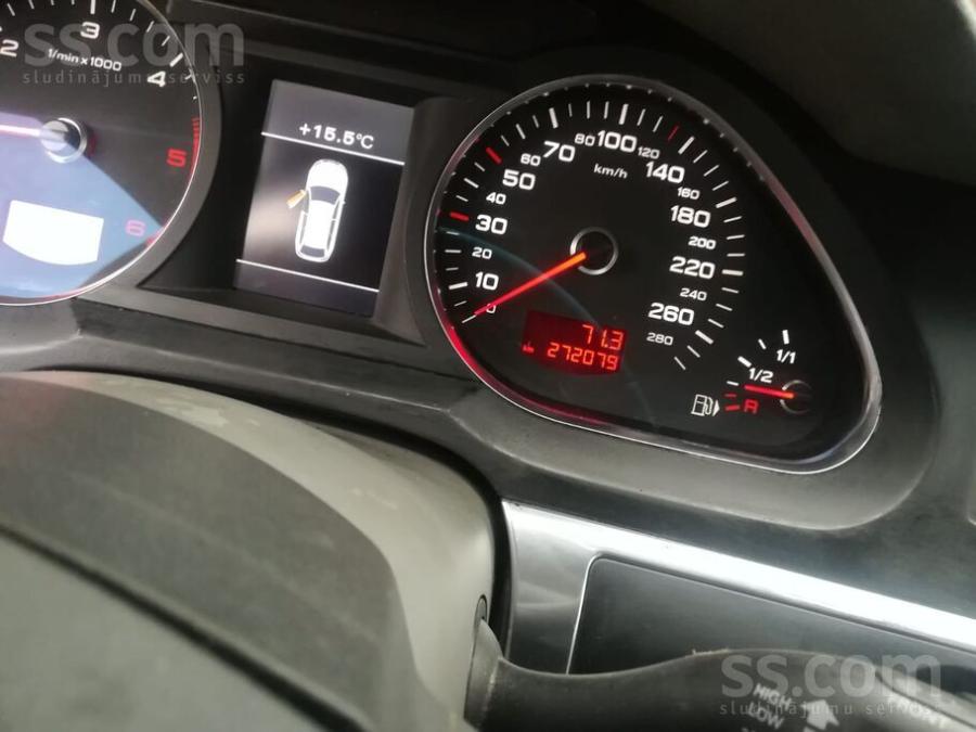Melns Audi A6 2010 Dobele, ar dzinēja tilpumu 2.00 L un nobraukumu 272 tūkst. km par 4950 €, foto 5 vietnē AUTOMOTO.COM.LV