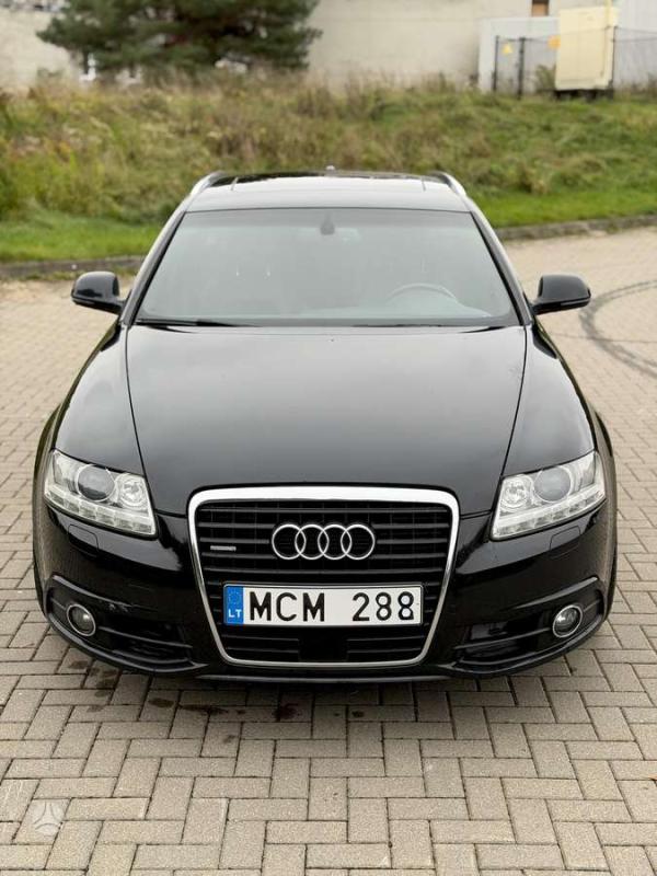 Black Audi A6 2010 in Vilnius, with an engine capacity of 3.00 L and mileage of 286 thousand km for 5900 €, photo 4 on AUTOMOTO.COM.LV