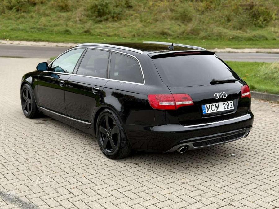 Melns Audi A6 2010 Viļņa, ar dzinēja tilpumu 3.00 L un nobraukumu 286 tūkst. km par 5900 €, foto 6 vietnē AUTOMOTO.COM.LV