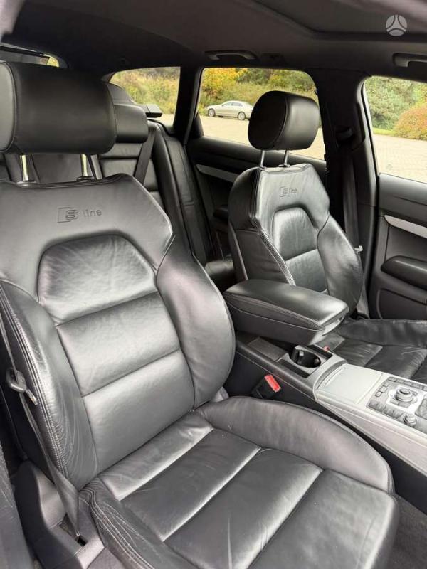 Black Audi A6 2010 in Vilnius, with an engine capacity of 3.00 L and mileage of 286 thousand km for 5900 €, photo 10 on AUTOMOTO.COM.LV