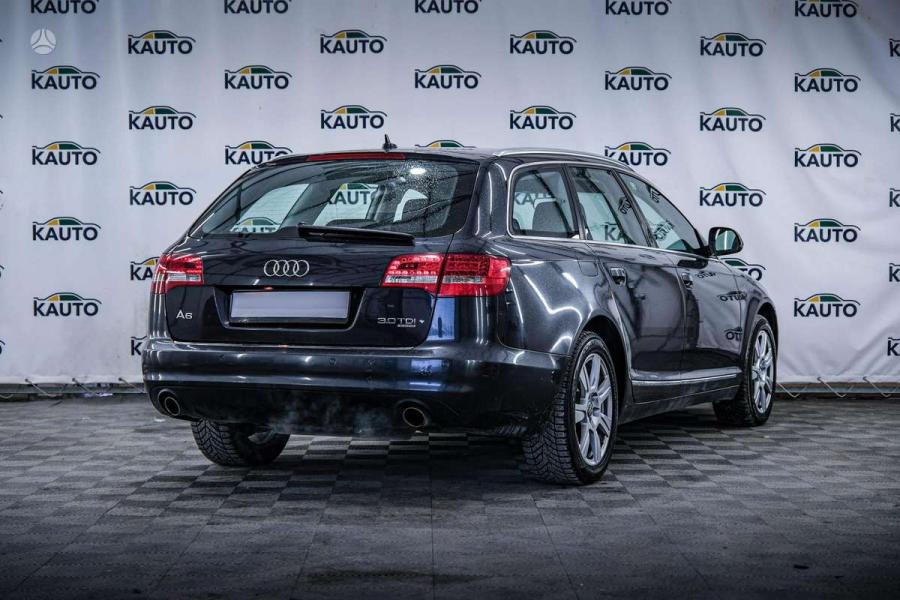 Melns Audi A6 2010 Kauņa, ar dzinēja tilpumu 3.00 L un nobraukumu 289 tūkst. km par 5500 €, foto 4 vietnē AUTOMOTO.COM.LV