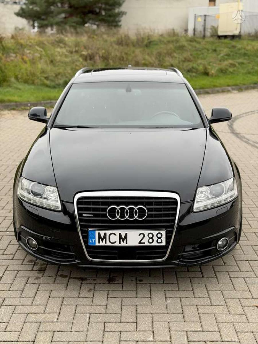 Melns Audi A6 2010 Viļņa, ar dzinēja tilpumu 2.97 L un nobraukumu 286 tūkst. km par 5900 €, foto 4 vietnē AUTOMOTO.COM.LV