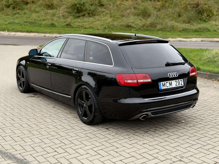 Black Audi A6 2010 in Vilnius, with an engine capacity of 3.00 L and mileage of 285 thousand km for 5000 €, photo 6 on AUTOMOTO.COM.LV