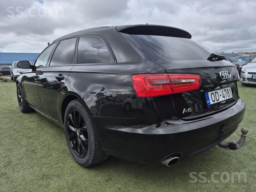 Black Audi A6 2011 in Liepaja, with an engine capacity of 3.00 L and mileage of 331 thousand km for 10500 €, photo 7 on AUTOMOTO.COM.LV