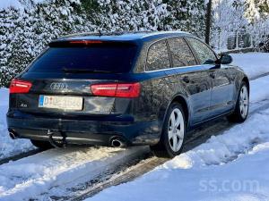 Black Audi A6 2011 in Talsi, with an engine capacity of 3.00 L and mileage of 273 thousand km for 2650 €, photo 4 on AUTOMOTO.COM.LV