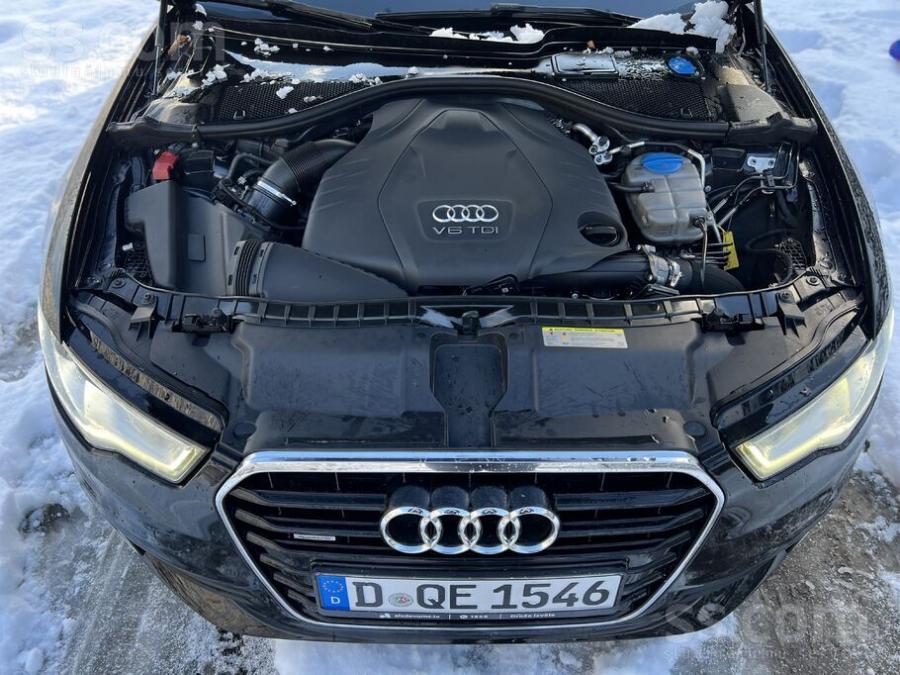Black Audi A6 2011 in Talsi, with an engine capacity of 3.00 L and mileage of 273 thousand km for 2650 €, photo 20 on AUTOMOTO.COM.LV