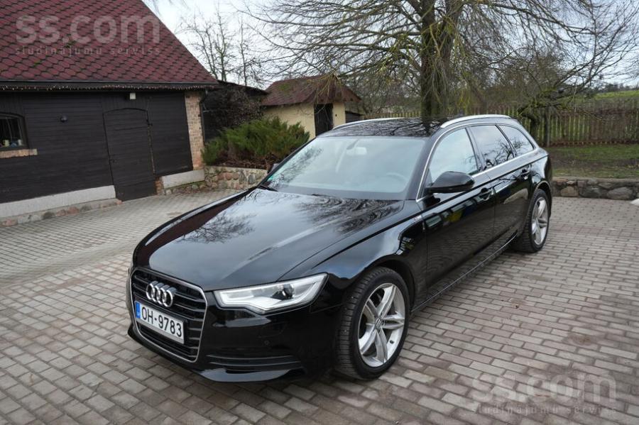 Black Audi A6 2011 in Dobele, with an engine capacity of 3.00 L and mileage of 215 thousand km for 8600 €, photo 2 on AUTOMOTO.COM.LV