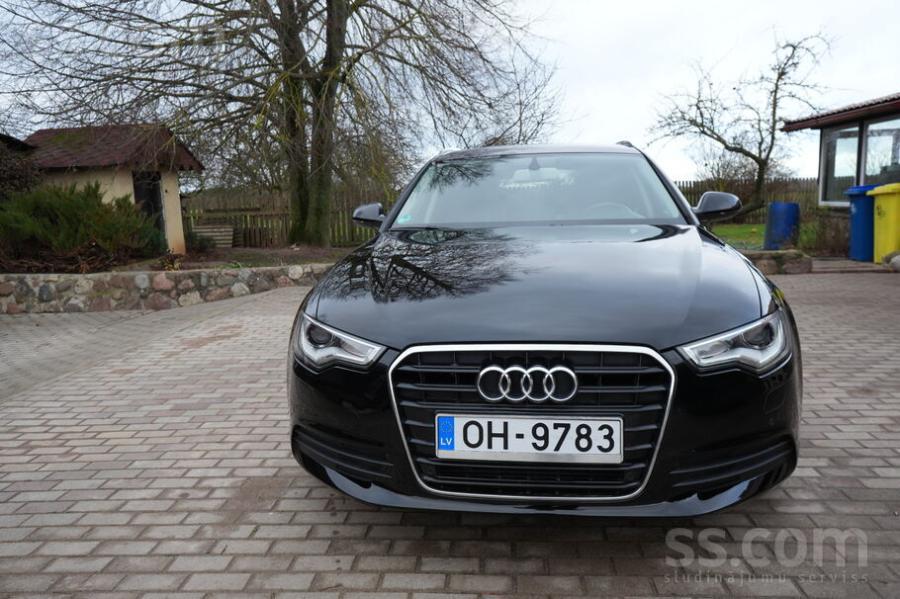 Black Audi A6 2011 in Dobele, with an engine capacity of 3.00 L and mileage of 215 thousand km for 8600 €, photo 3 on AUTOMOTO.COM.LV