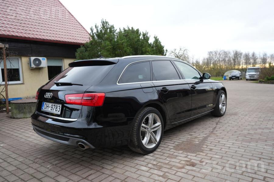Black Audi A6 2011 in Dobele, with an engine capacity of 3.00 L and mileage of 215 thousand km for 8600 €, photo 7 on AUTOMOTO.COM.LV