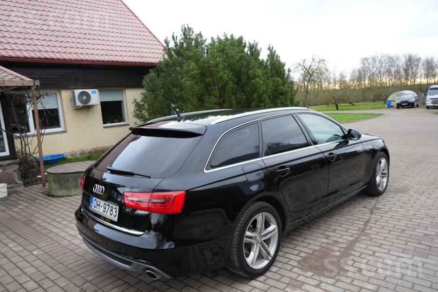Black Audi A6 2011 in Dobele, with an engine capacity of 3.00 L and mileage of 215 thousand km for 8600 €, photo 8 on AUTOMOTO.COM.LV