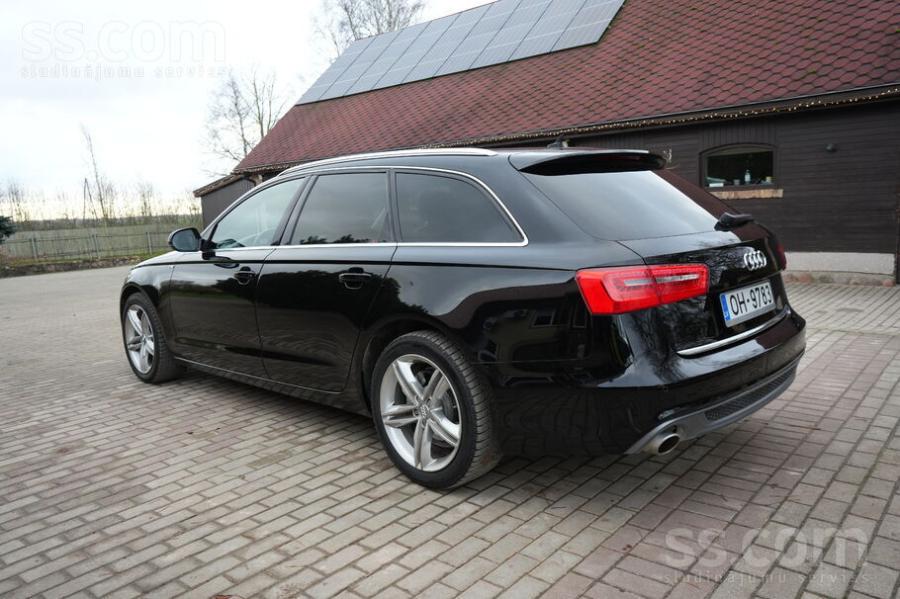 Black Audi A6 2011 in Dobele, with an engine capacity of 3.00 L and mileage of 215 thousand km for 8600 €, photo 10 on AUTOMOTO.COM.LV