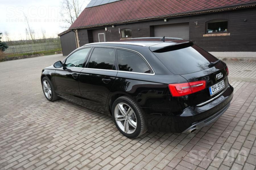 Black Audi A6 2011 in Dobele, with an engine capacity of 3.00 L and mileage of 215 thousand km for 8600 €, photo 11 on AUTOMOTO.COM.LV