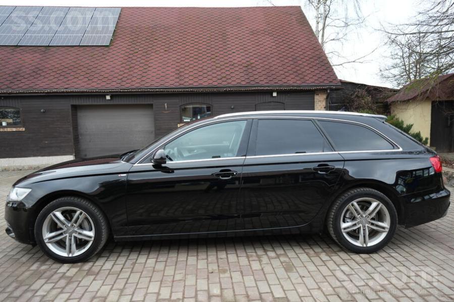 Black Audi A6 2011 in Dobele, with an engine capacity of 3.00 L and mileage of 215 thousand km for 8600 €, photo 12 on AUTOMOTO.COM.LV