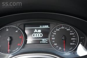 Black Audi A6 2011 in Dobele, with an engine capacity of 3.00 L and mileage of 215 thousand km for 8600 €, photo 14 on AUTOMOTO.COM.LV