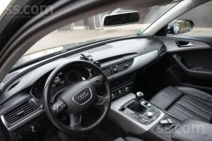 Black Audi A6 2011 in Dobele, with an engine capacity of 3.00 L and mileage of 215 thousand km for 8600 €, photo 16 on AUTOMOTO.COM.LV