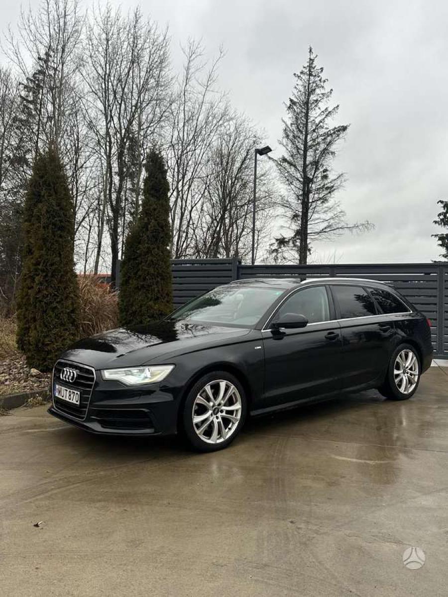 Black Audi A6 2011 in Kaunas, with an engine capacity of 2.97 L and mileage of 386 thousand km for 5600 €, photo 1 on AUTOMOTO.COM.LV