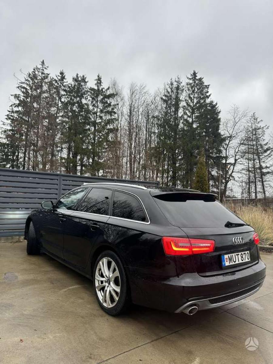 Black Audi A6 2011 in Kaunas, with an engine capacity of 2.97 L and mileage of 386 thousand km for 5600 €, photo 5 on AUTOMOTO.COM.LV