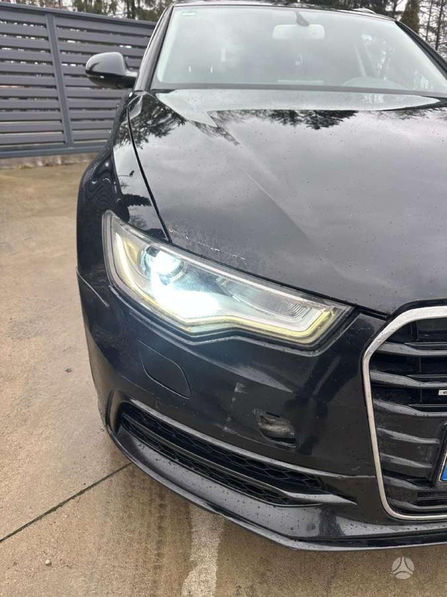 Black Audi A6 2011 in Kaunas, with an engine capacity of 2.97 L and mileage of 386 thousand km for 5600 €, photo 16 on AUTOMOTO.COM.LV