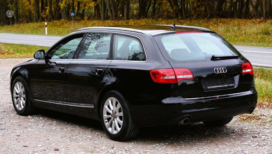 Black Audi A6 2011 in Kretinga, with an engine capacity of 1.97 L and mileage of 290 thousand km for 6799 €, photo 6 on AUTOMOTO.COM.LV