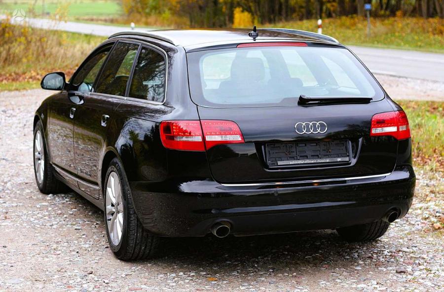 Black Audi A6 2011 in Kretinga, with an engine capacity of 1.97 L and mileage of 290 thousand km for 6799 €, photo 7 on AUTOMOTO.COM.LV