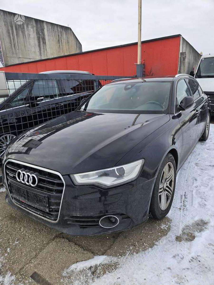 Black Audi A6 2011 in Anyksciai, with an engine capacity of 2.97 L and mileage of 293 thousand km for 7700 €, photo 2 on AUTOMOTO.COM.LV