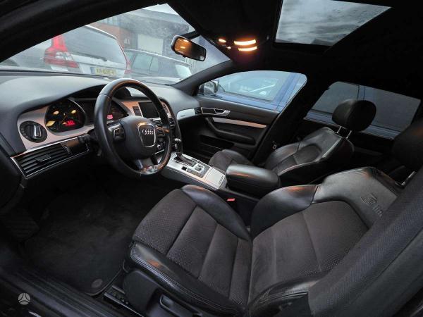 Black Audi A6 2011 in Vilnius, with an engine capacity of 2.97 L and mileage of 362 thousand km for 6500 €, photo 5 on AUTOMOTO.COM.LV