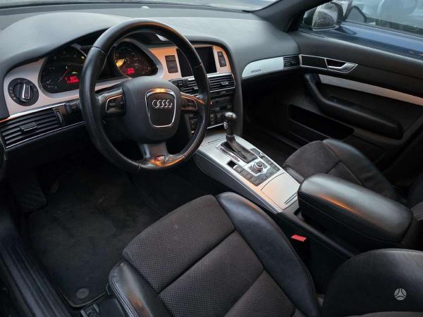 Black Audi A6 2011 in Vilnius, with an engine capacity of 2.97 L and mileage of 362 thousand km for 6500 €, photo 7 on AUTOMOTO.COM.LV
