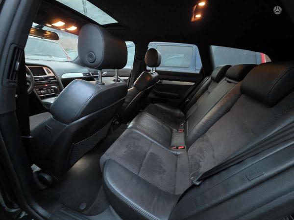 Black Audi A6 2011 in Vilnius, with an engine capacity of 2.97 L and mileage of 362 thousand km for 6500 €, photo 8 on AUTOMOTO.COM.LV