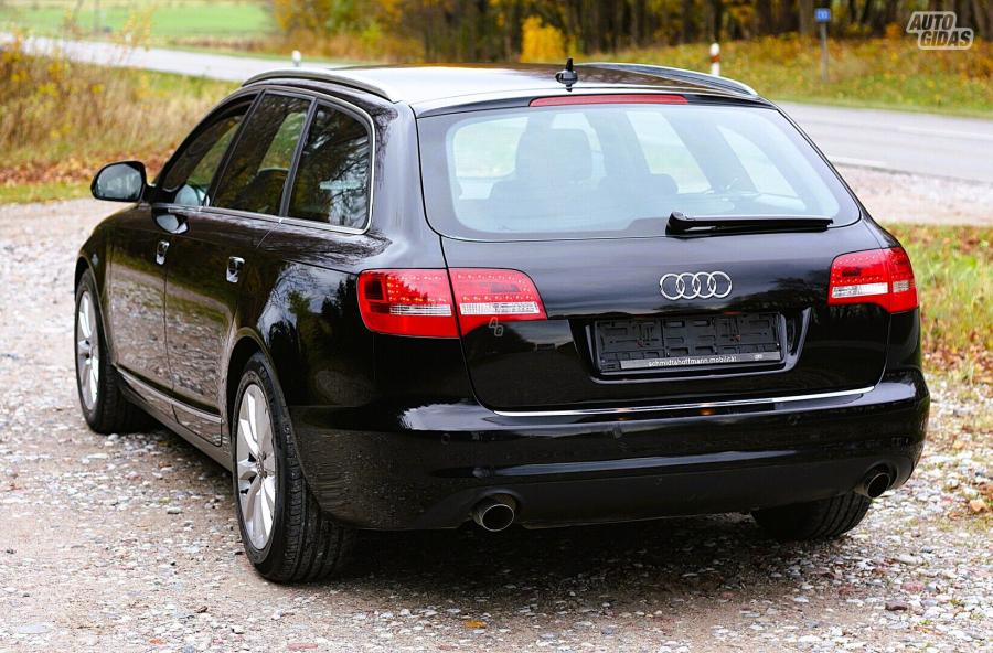 Black Audi A6 2011 in Petrikaiciai, with an engine capacity of 2.00 L and mileage of 290 thousand km for 6799 €, photo 7 on AUTOMOTO.COM.LV