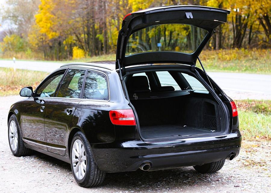 Black Audi A6 2011 in Petrikaiciai, with an engine capacity of 2.00 L and mileage of 290 thousand km for 6799 €, photo 13 on AUTOMOTO.COM.LV
