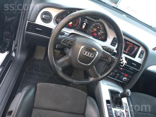 Black Audi A6 2011 in Jelgava, with an engine capacity of 3.00 L and mileage of 442 thousand km for 7000 €, photo 2 on AUTOMOTO.COM.LV