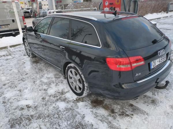 Black Audi A6 2011 in Jelgava, with an engine capacity of 3.00 L and mileage of 442 thousand km for 7000 €, photo 6 on AUTOMOTO.COM.LV