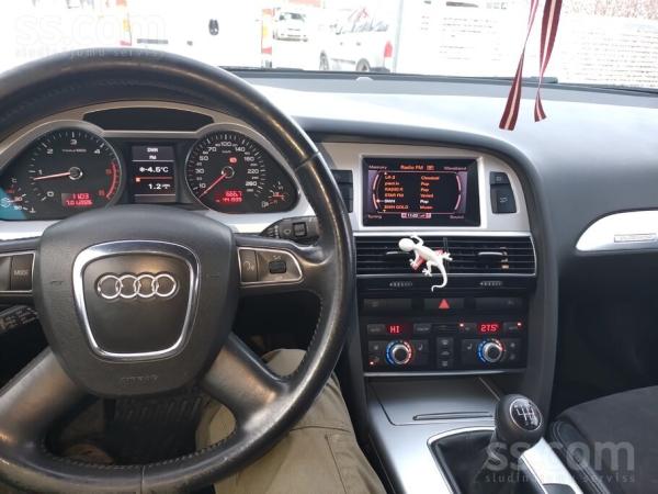 Black Audi A6 2011 in Jelgava, with an engine capacity of 3.00 L and mileage of 442 thousand km for 7000 €, photo 7 on AUTOMOTO.COM.LV